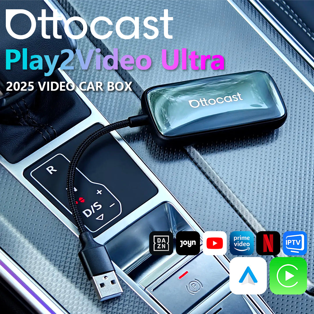 2026 New Play2Video Ultra Netflix YouTube Prime video car box with wir